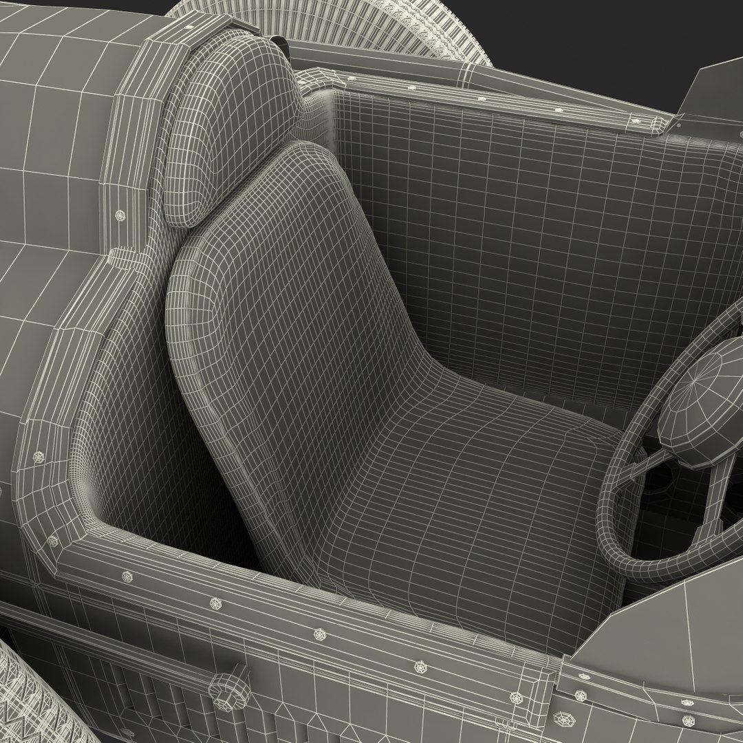 3d model of kurtis kraft 500c 1954