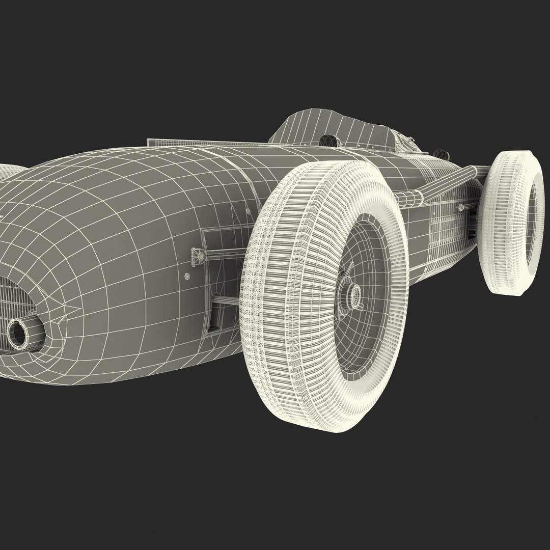 3d model of kurtis kraft 500c 1954
