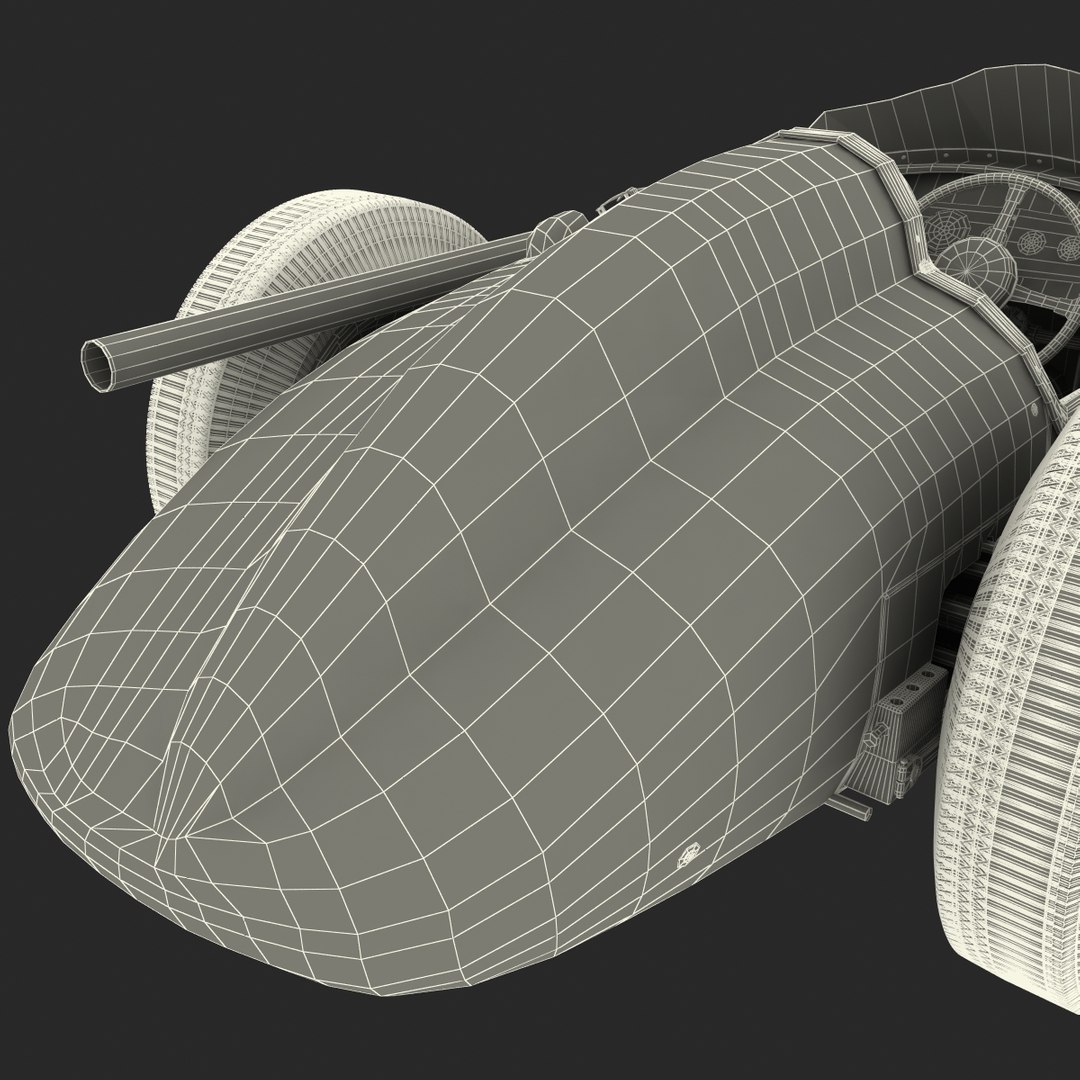 3d model of kurtis kraft 500c 1954