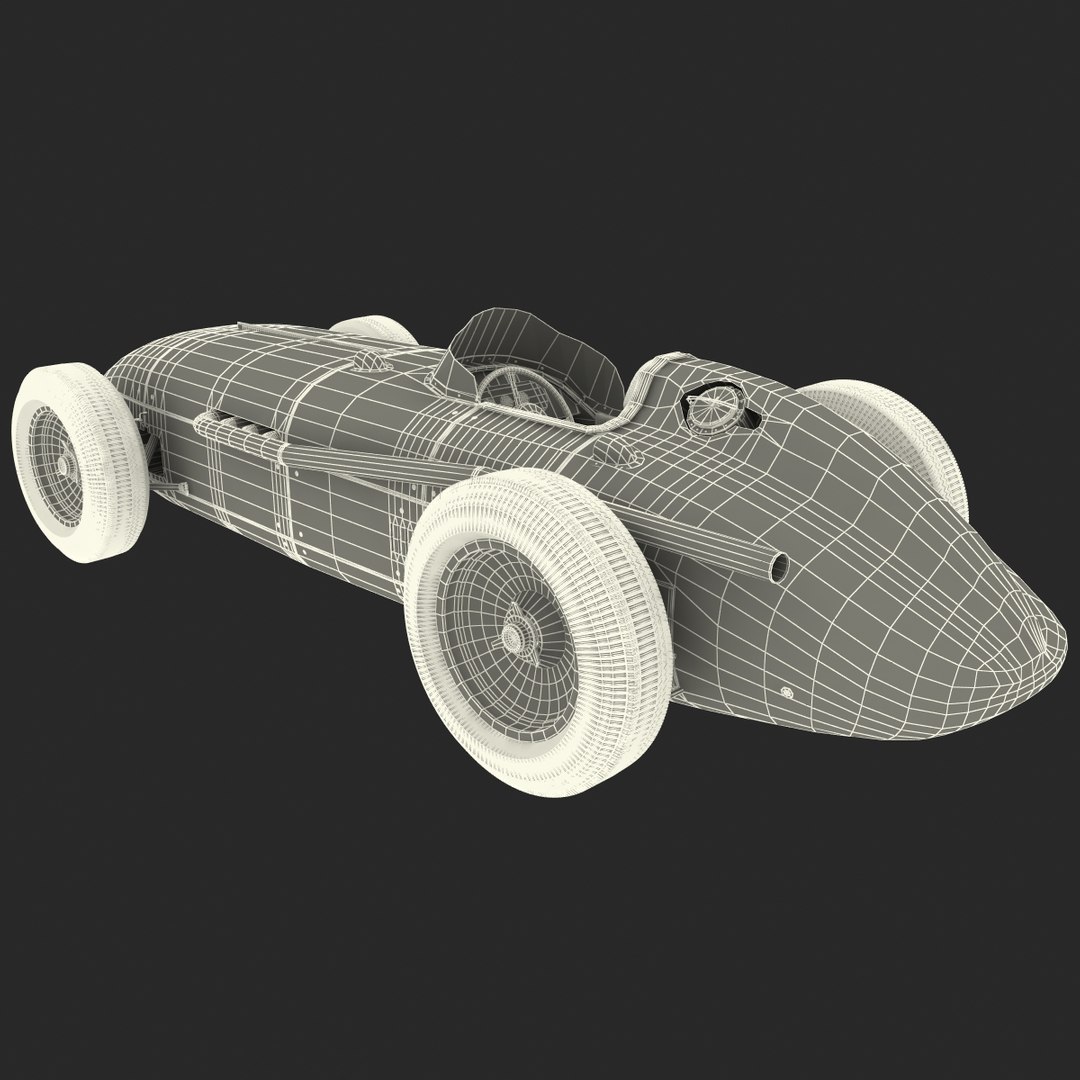 3d model of kurtis kraft 500c 1954