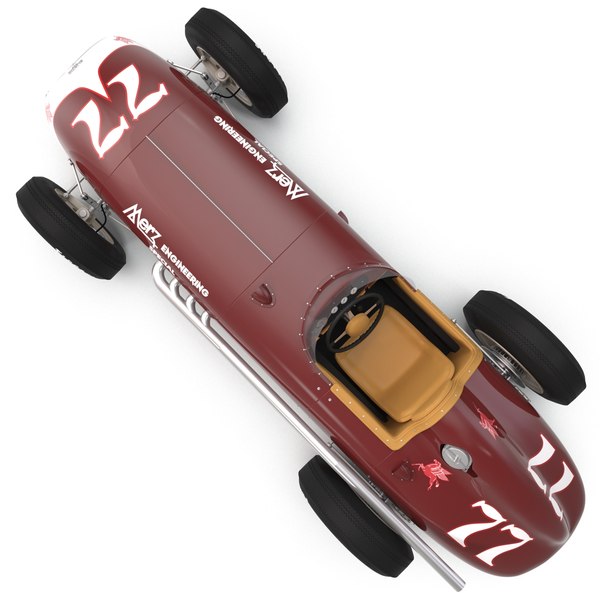 3d model of kurtis kraft 500c 1954