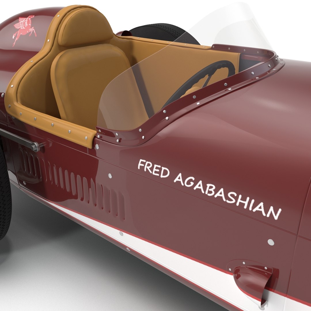 3d model of kurtis kraft 500c 1954