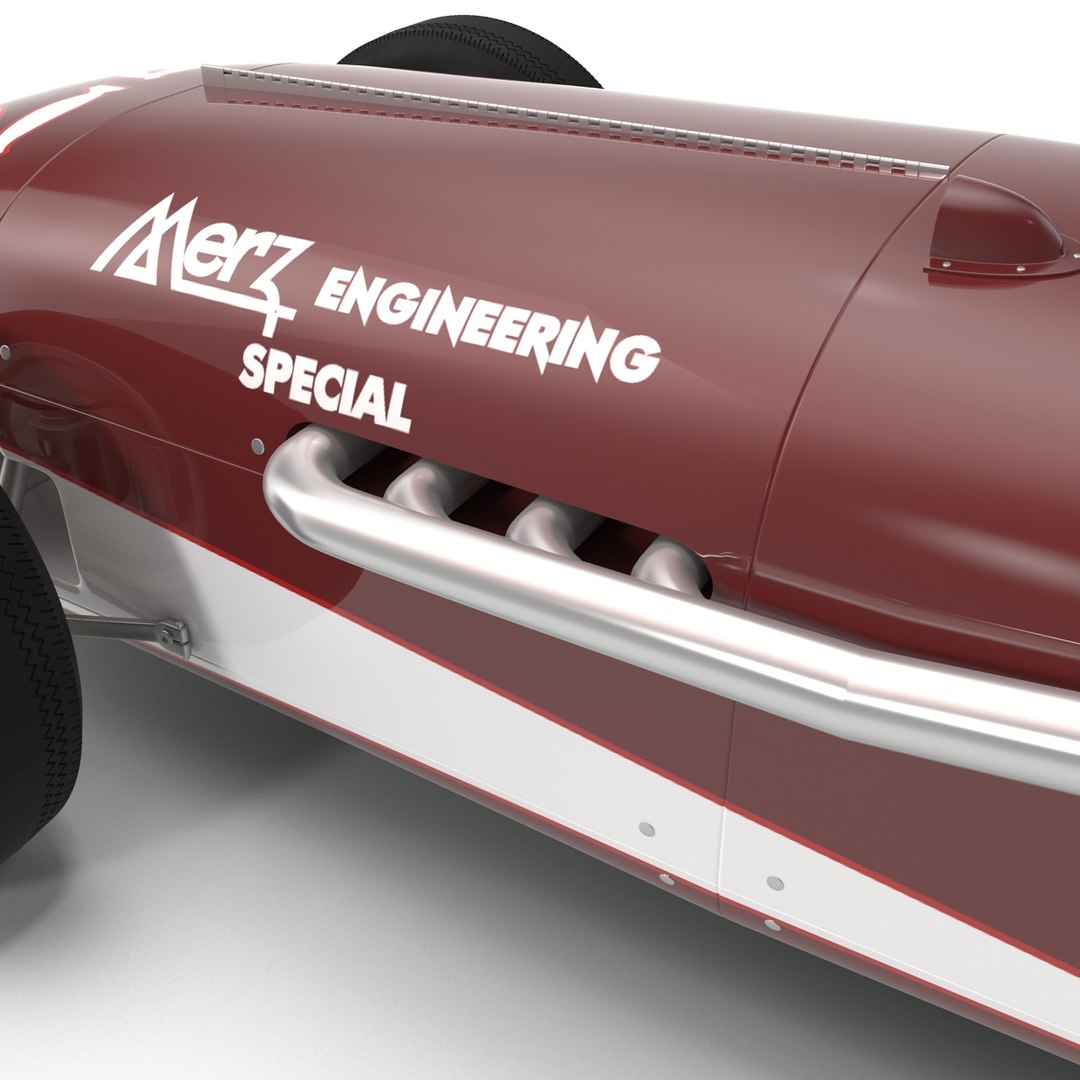 3d model of kurtis kraft 500c 1954