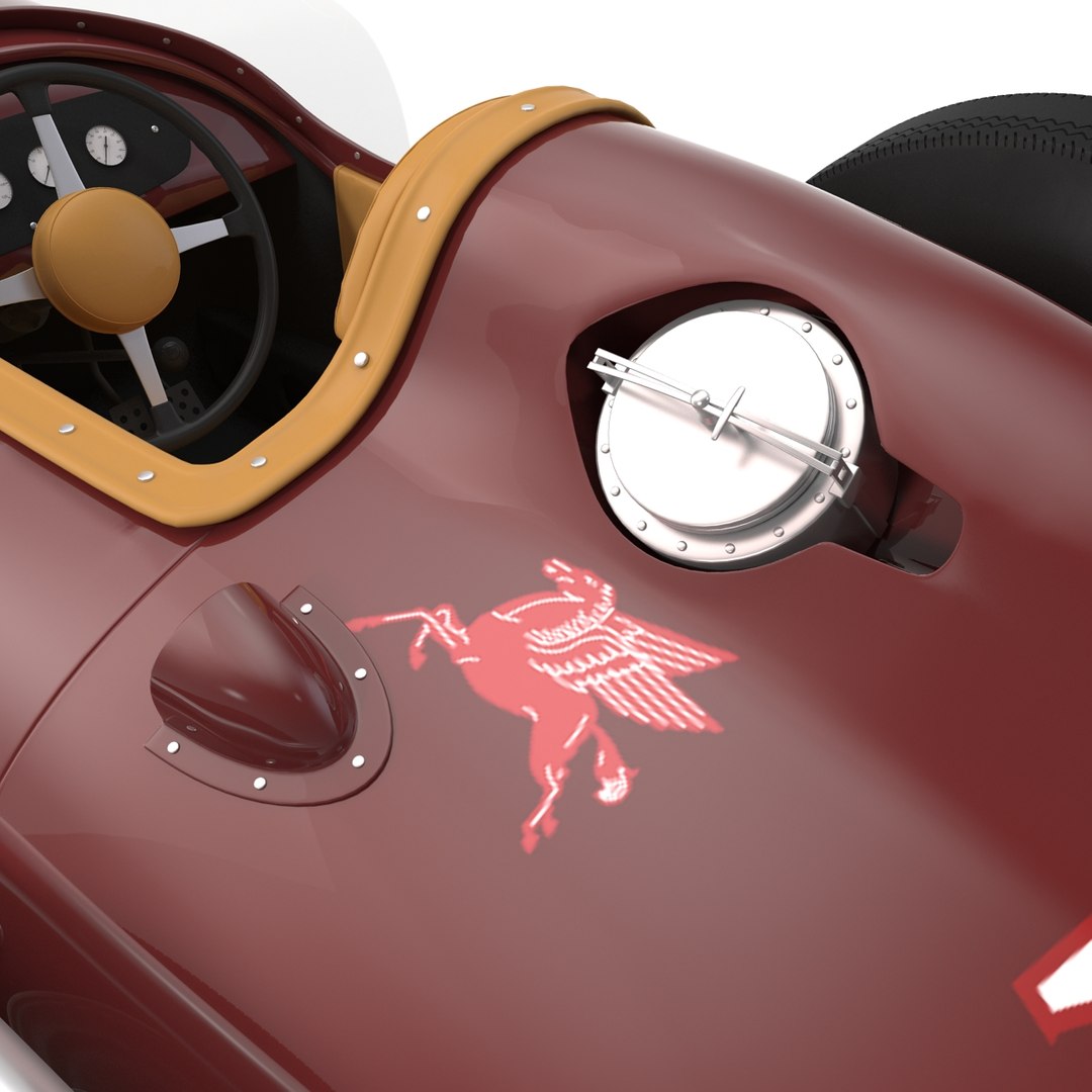 3d model of kurtis kraft 500c 1954