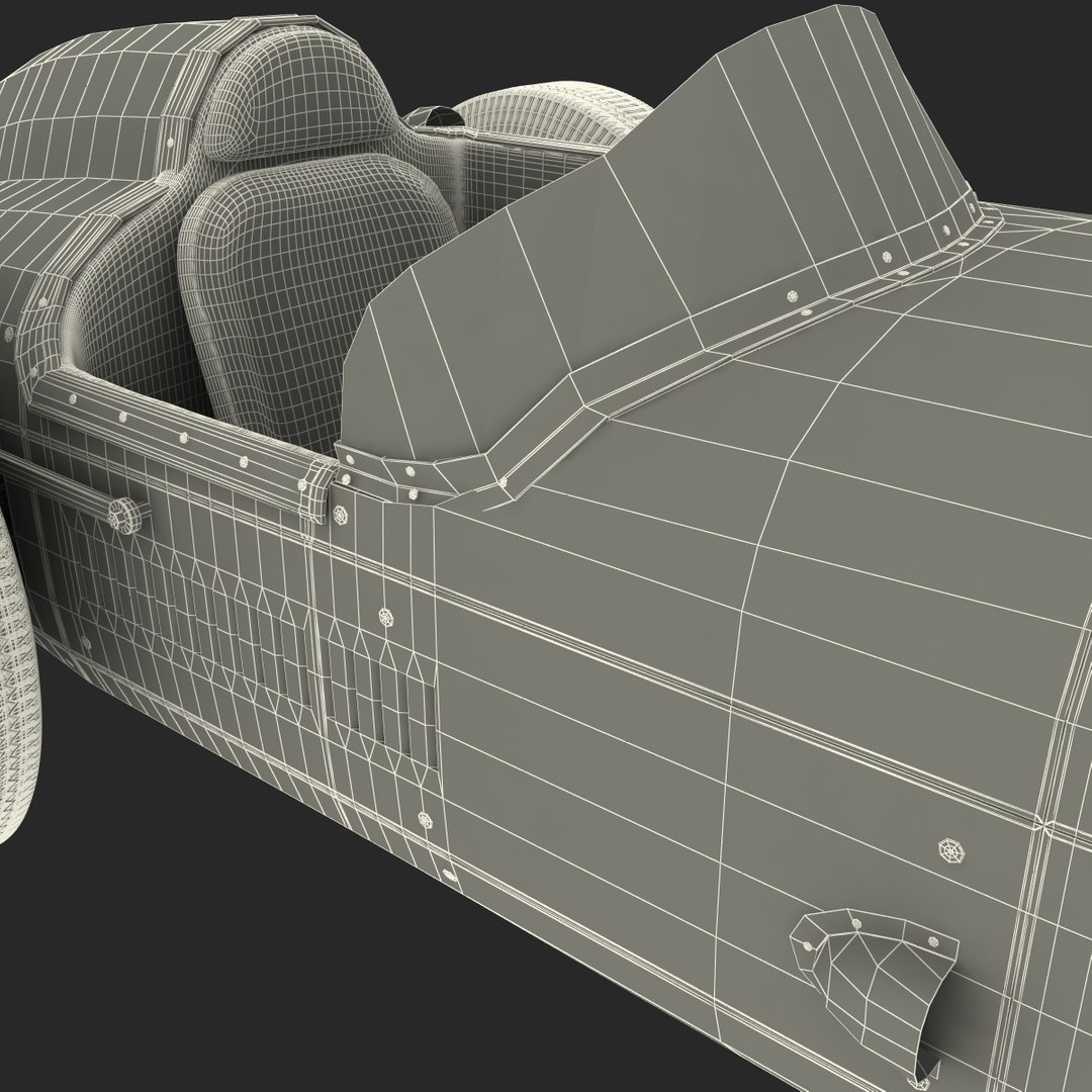 3d model of kurtis kraft 500c 1954