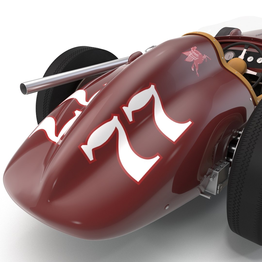 3d model of kurtis kraft 500c 1954