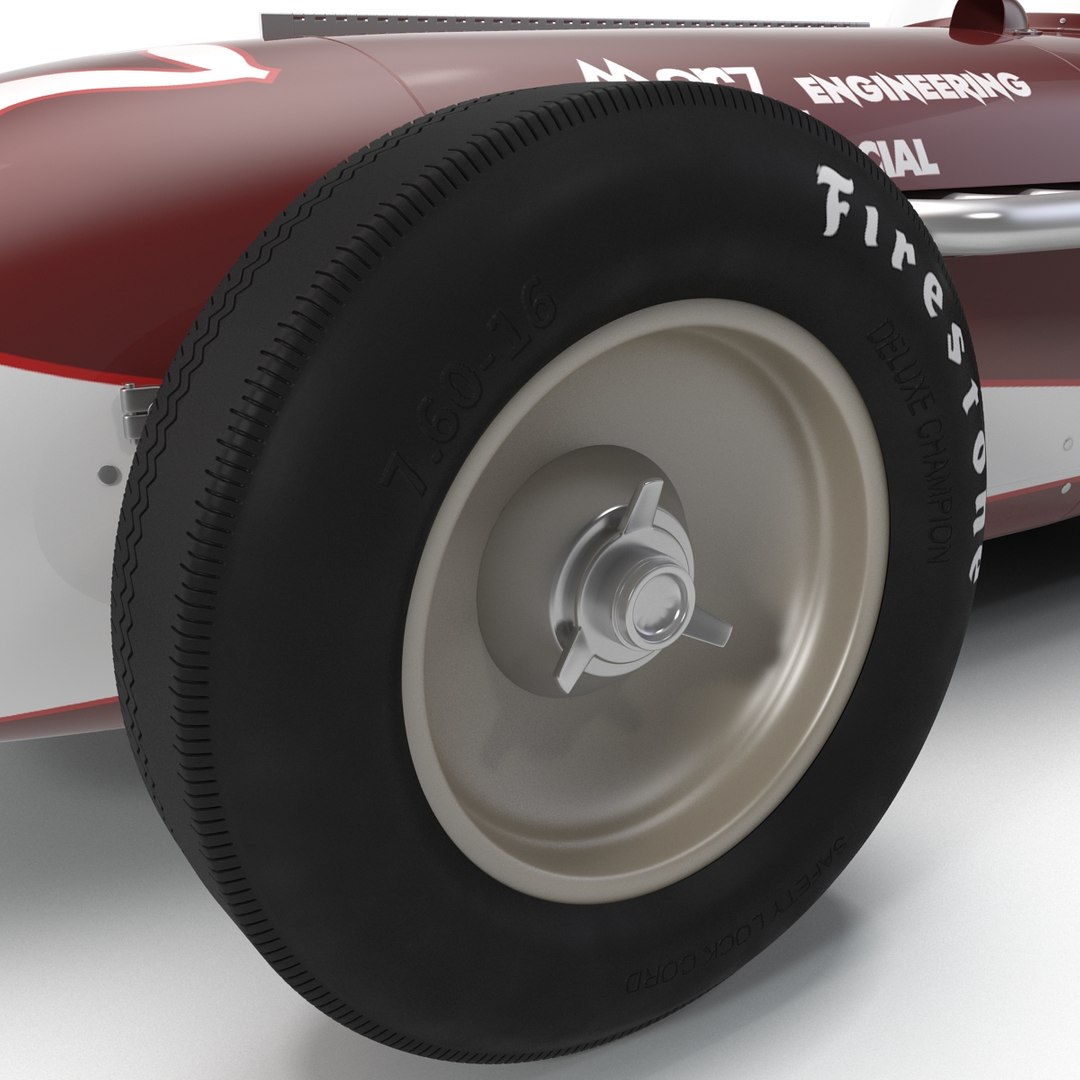 3d model of kurtis kraft 500c 1954