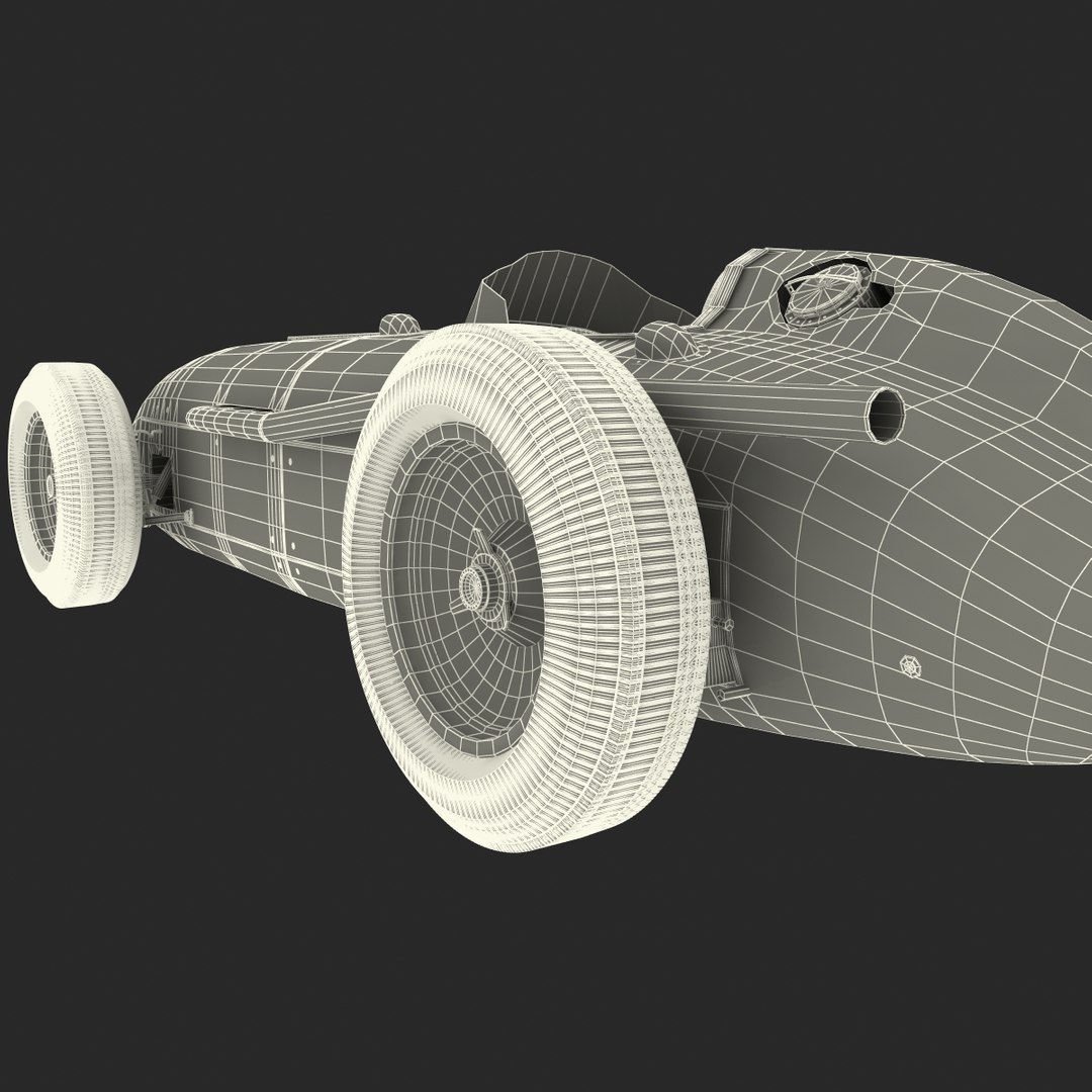 3d model of kurtis kraft 500c 1954