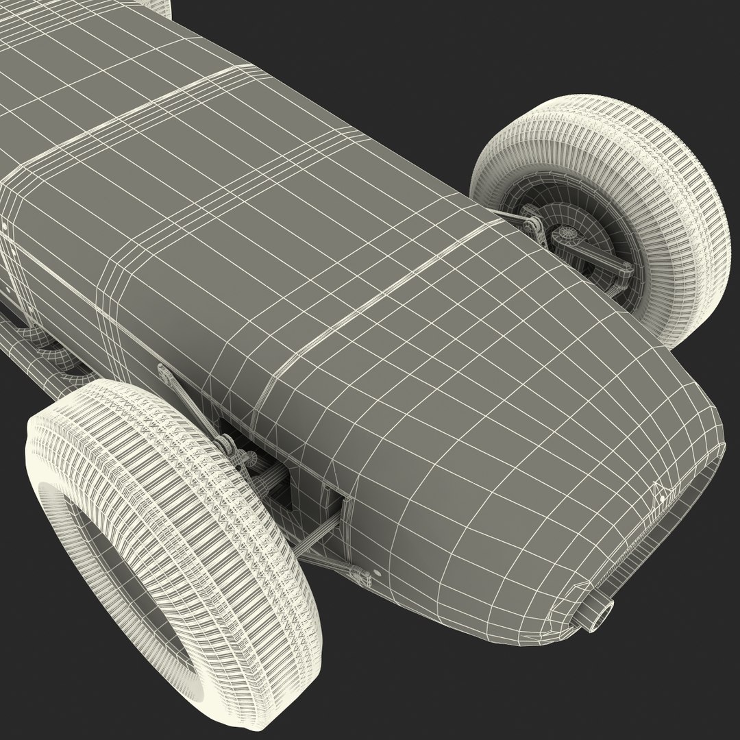 3d model of kurtis kraft 500c 1954