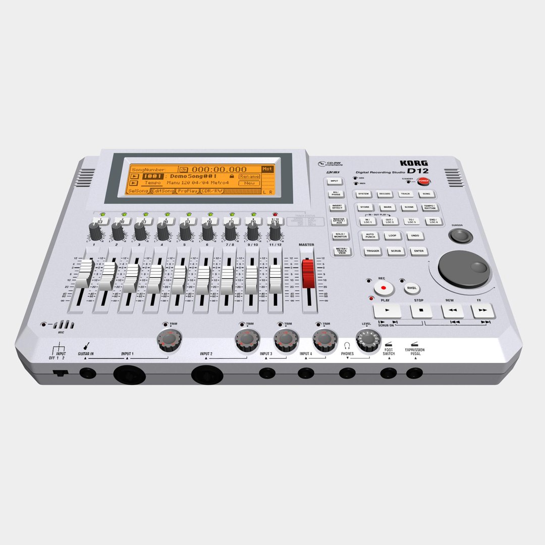 digital track recorder 3d max
