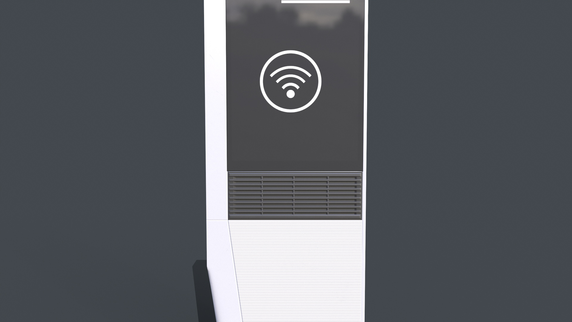 3D WiFi Kiosk - TurboSquid 2001470