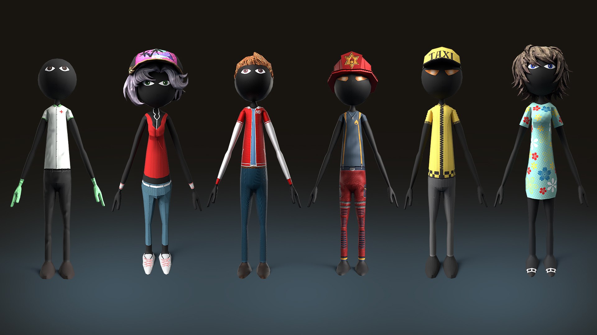 3D Model Dummy Pack 1 - TurboSquid 2333568