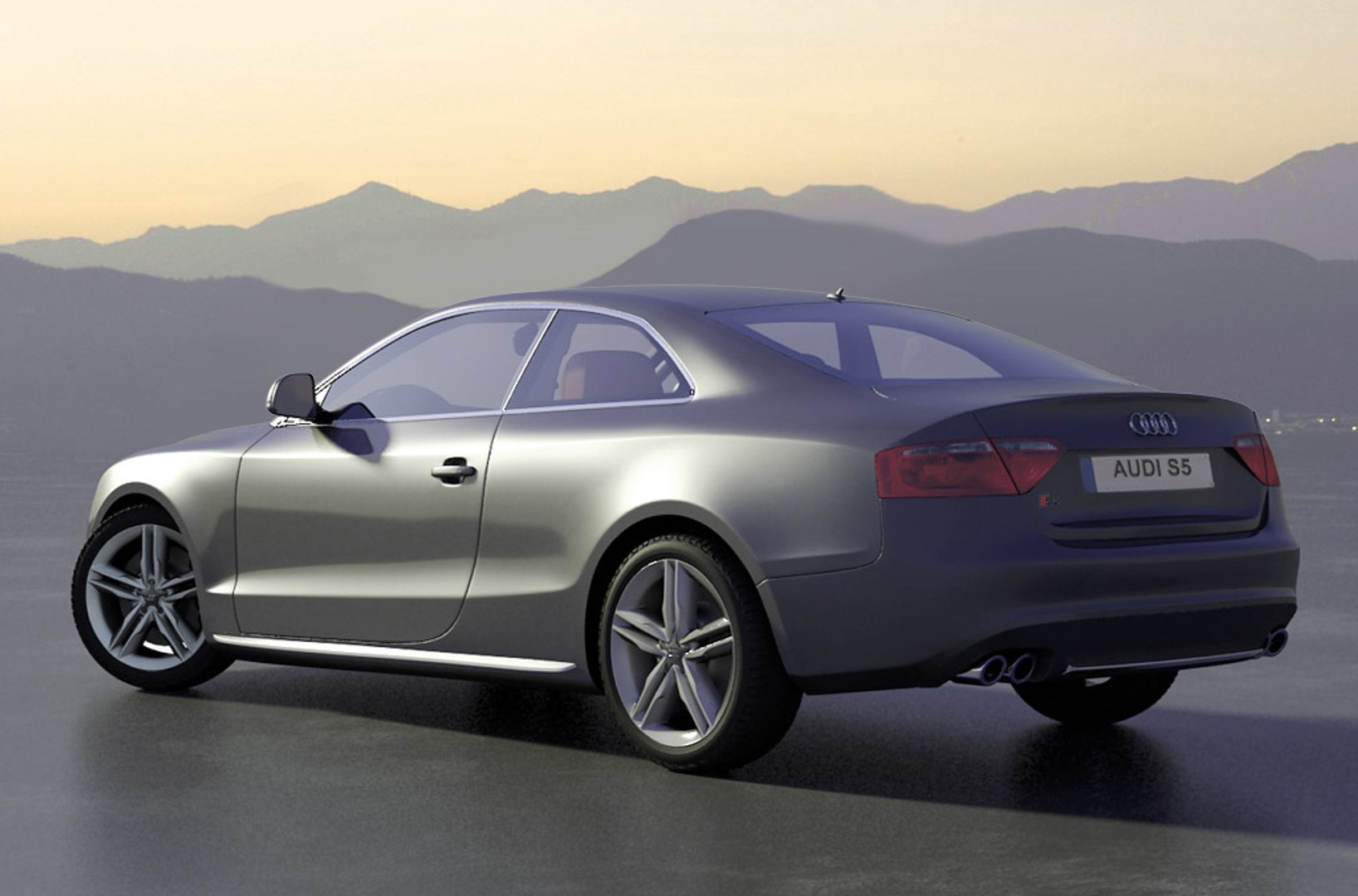 Audi S5 3d Model