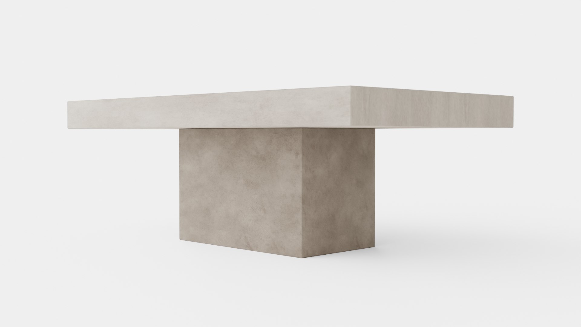 3D Campos Coffee Table Grey Model - TurboSquid 2263684