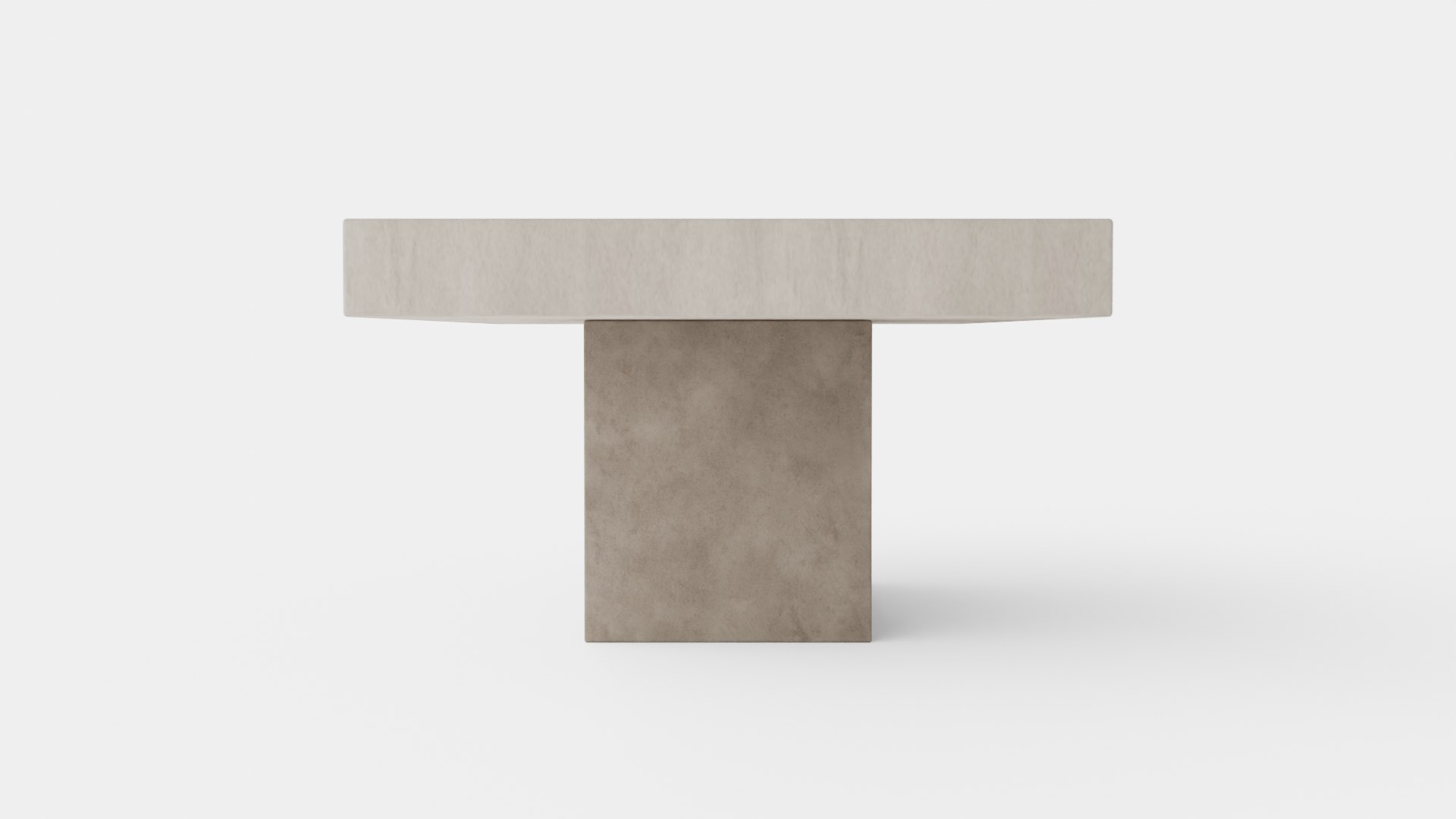 3D Campos Coffee Table Grey Model - TurboSquid 2263684