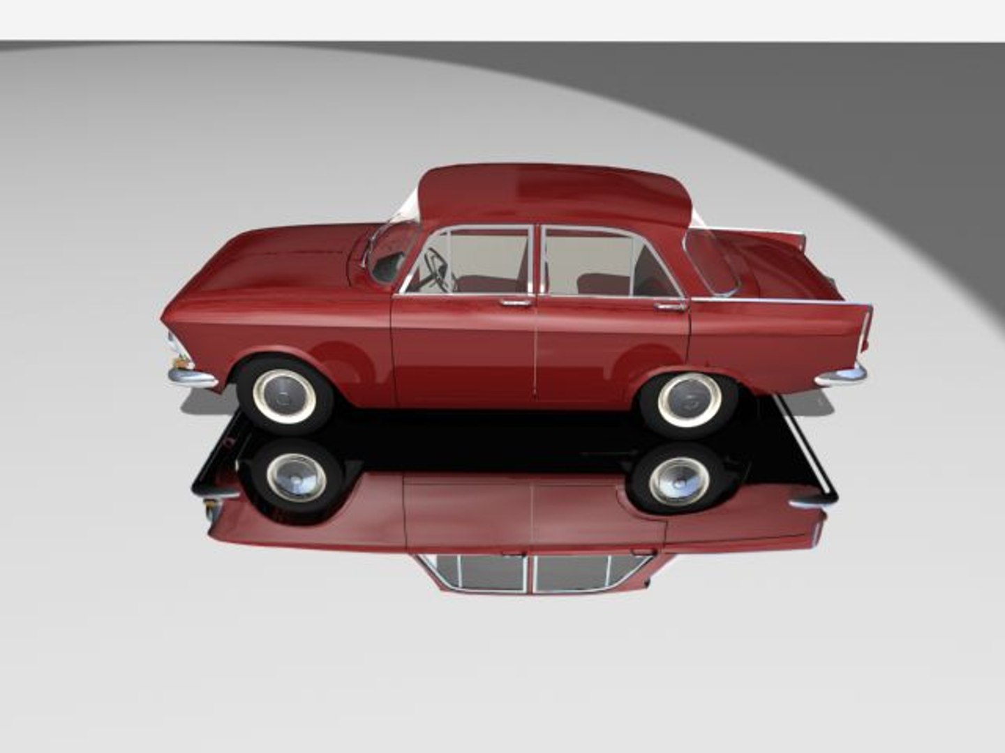 3ds Max Soviet 1360 Moskvitch 408