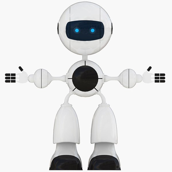 3d model robot robo bot