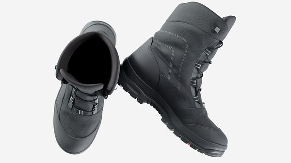 3D realistic men winter boots - TurboSquid 1520030