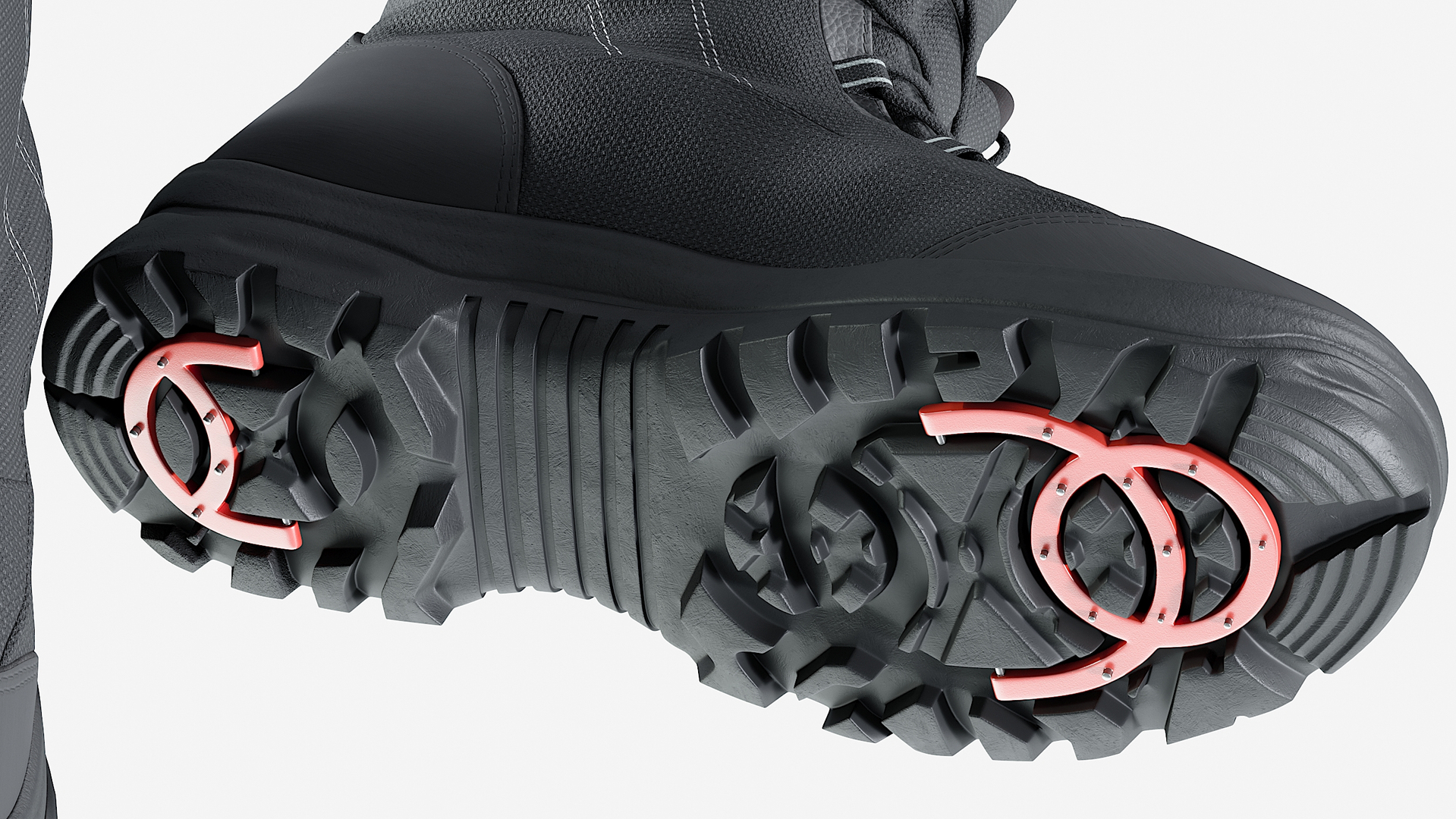 3D realistic men winter boots - TurboSquid 1520030