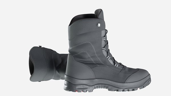 3D realistic men winter boots - TurboSquid 1520030