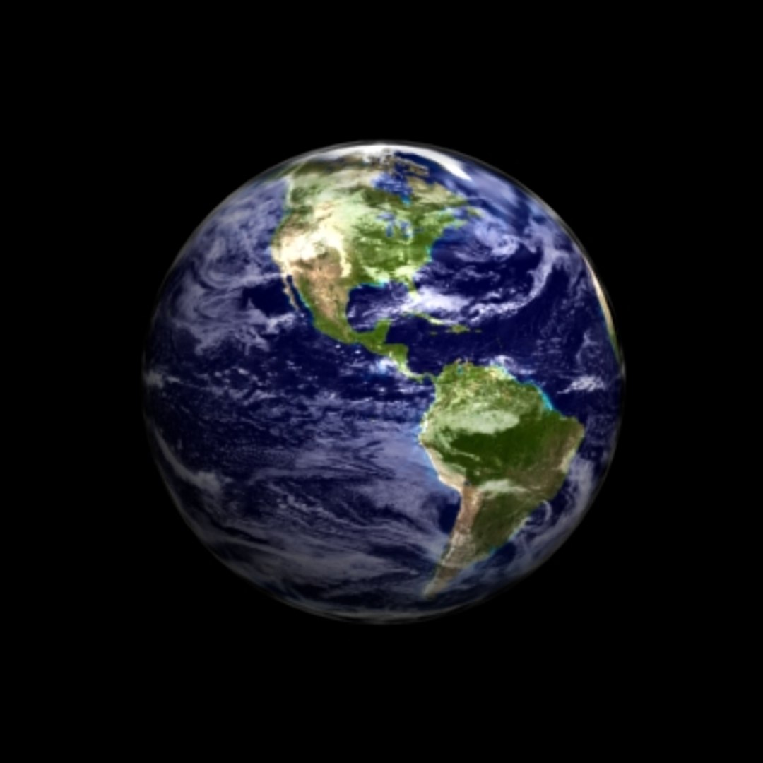 Earth Maps 3d Model