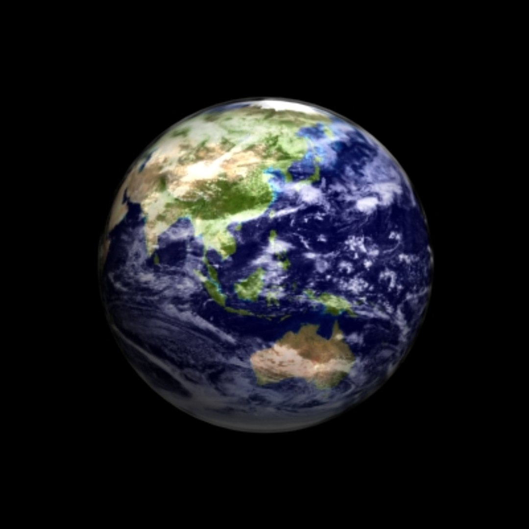 Earth Maps 3d Model