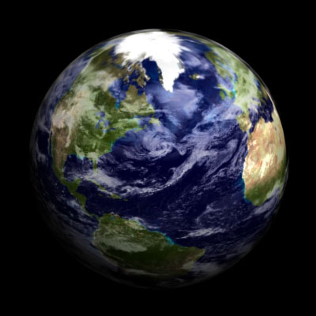 Earth Maps 3d Model