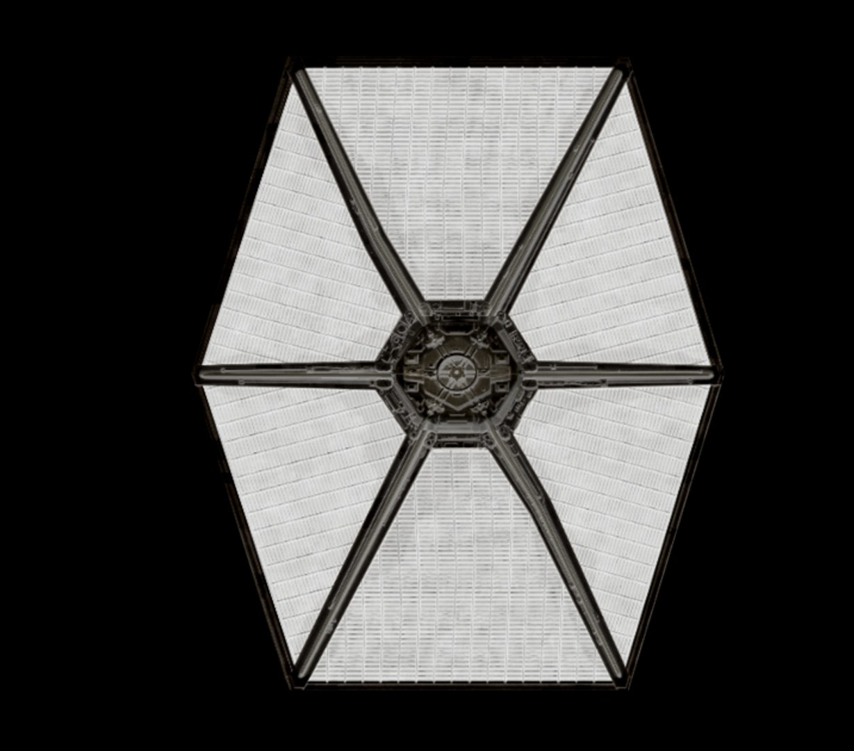 Tie Fighter Order 3d Model