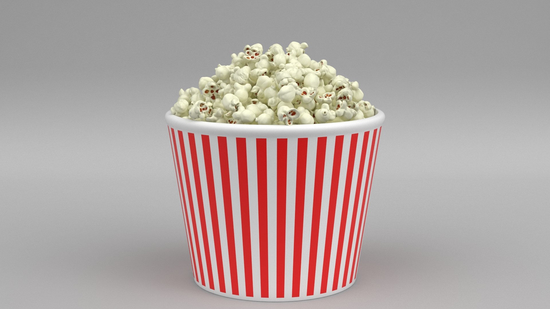 Popcorn Bucket 3D Model - TurboSquid 1573941