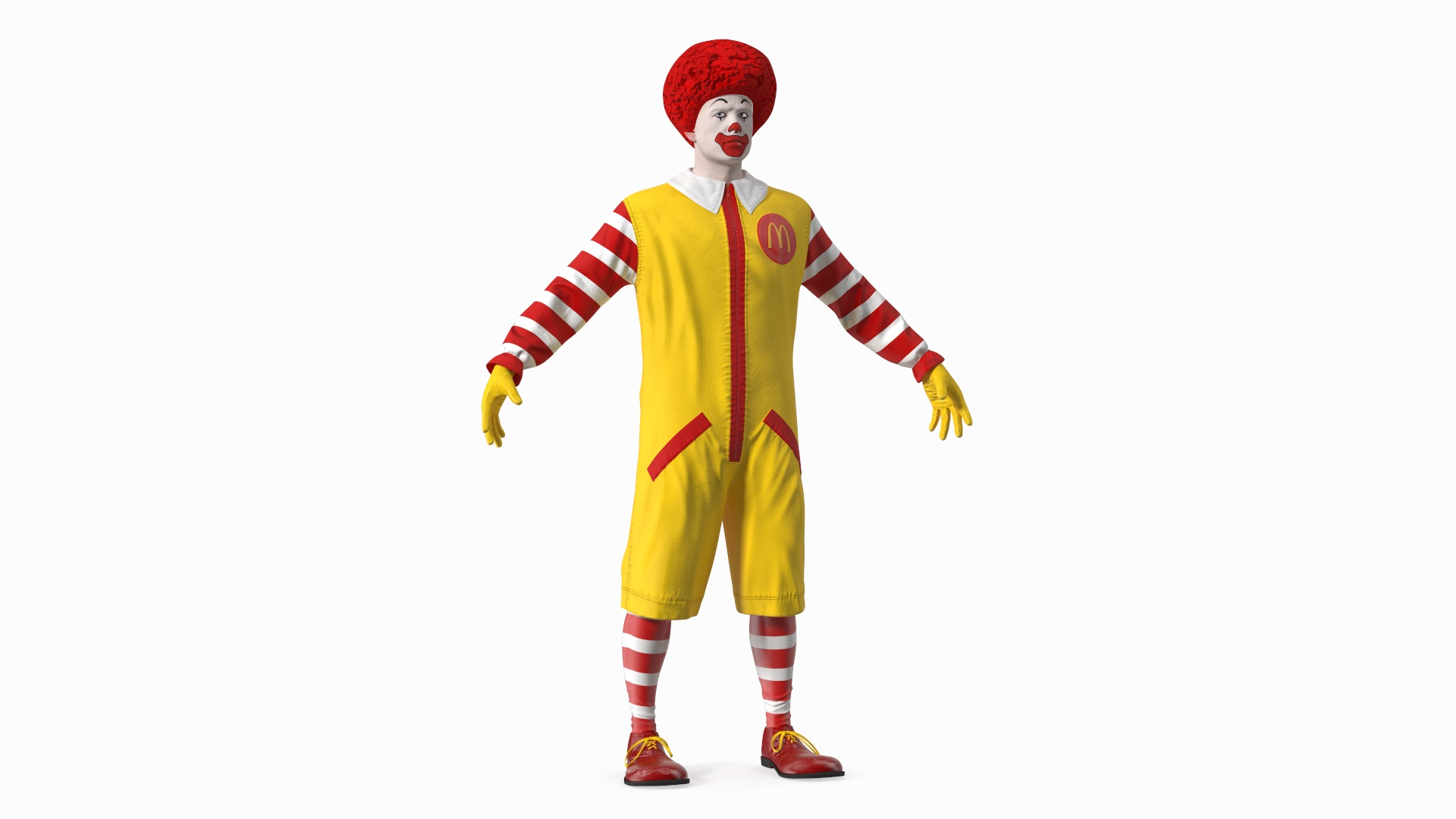McDonalds Clown 3D Model - TurboSquid 2337753