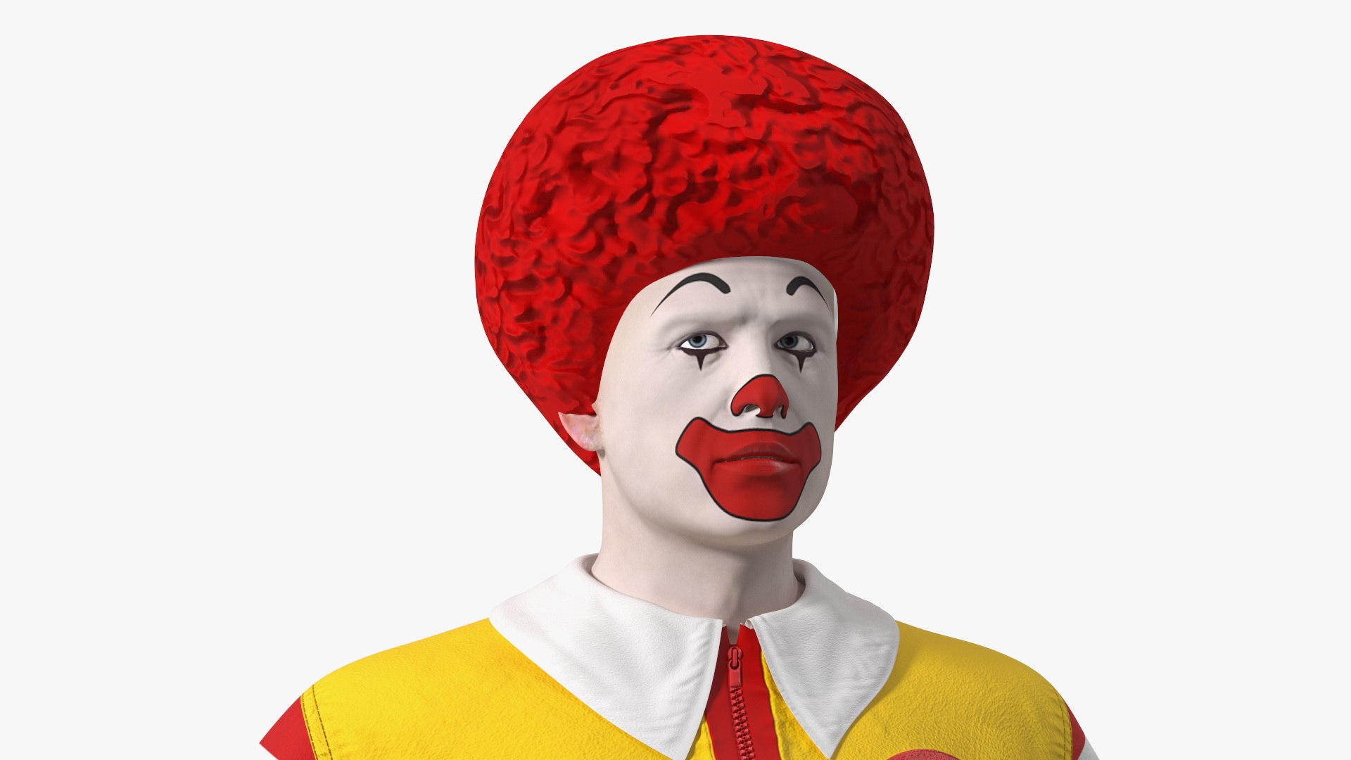McDonalds Clown 3D Model - TurboSquid 2337753