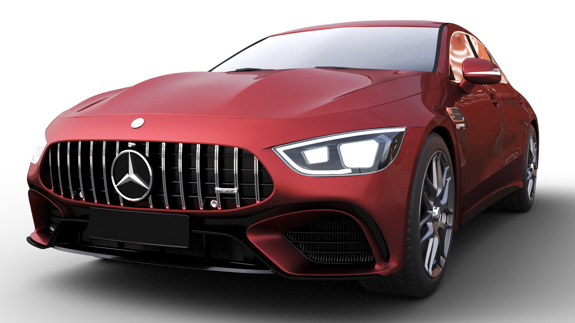 3D Mercedes-Benz AMG GT 63 4door Coupe model - TurboSquid 2178191