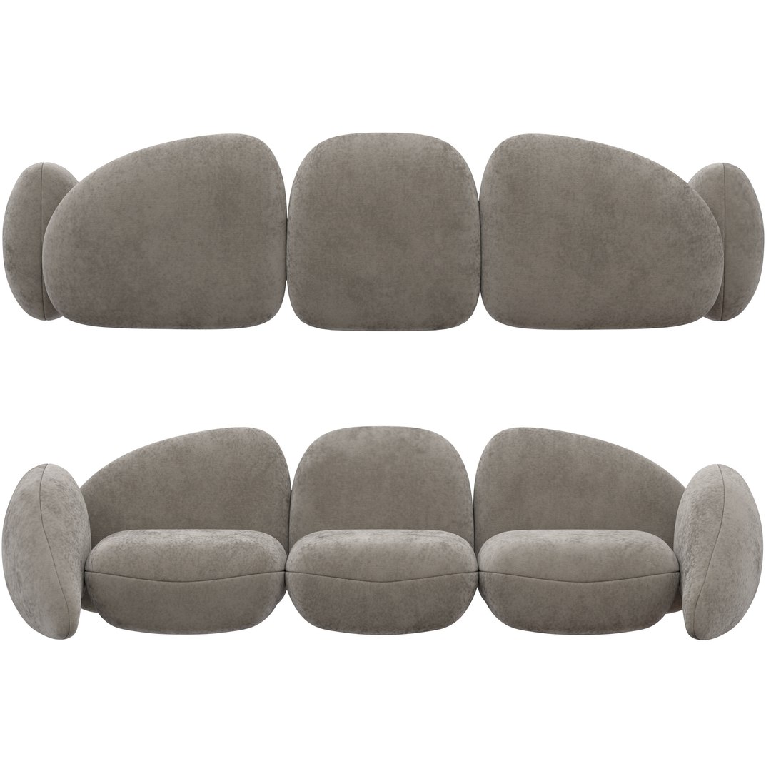 LITHOS SOFA 3D model - TurboSquid 1972675