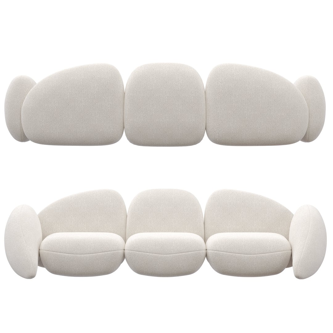 LITHOS SOFA 3D model - TurboSquid 1972675
