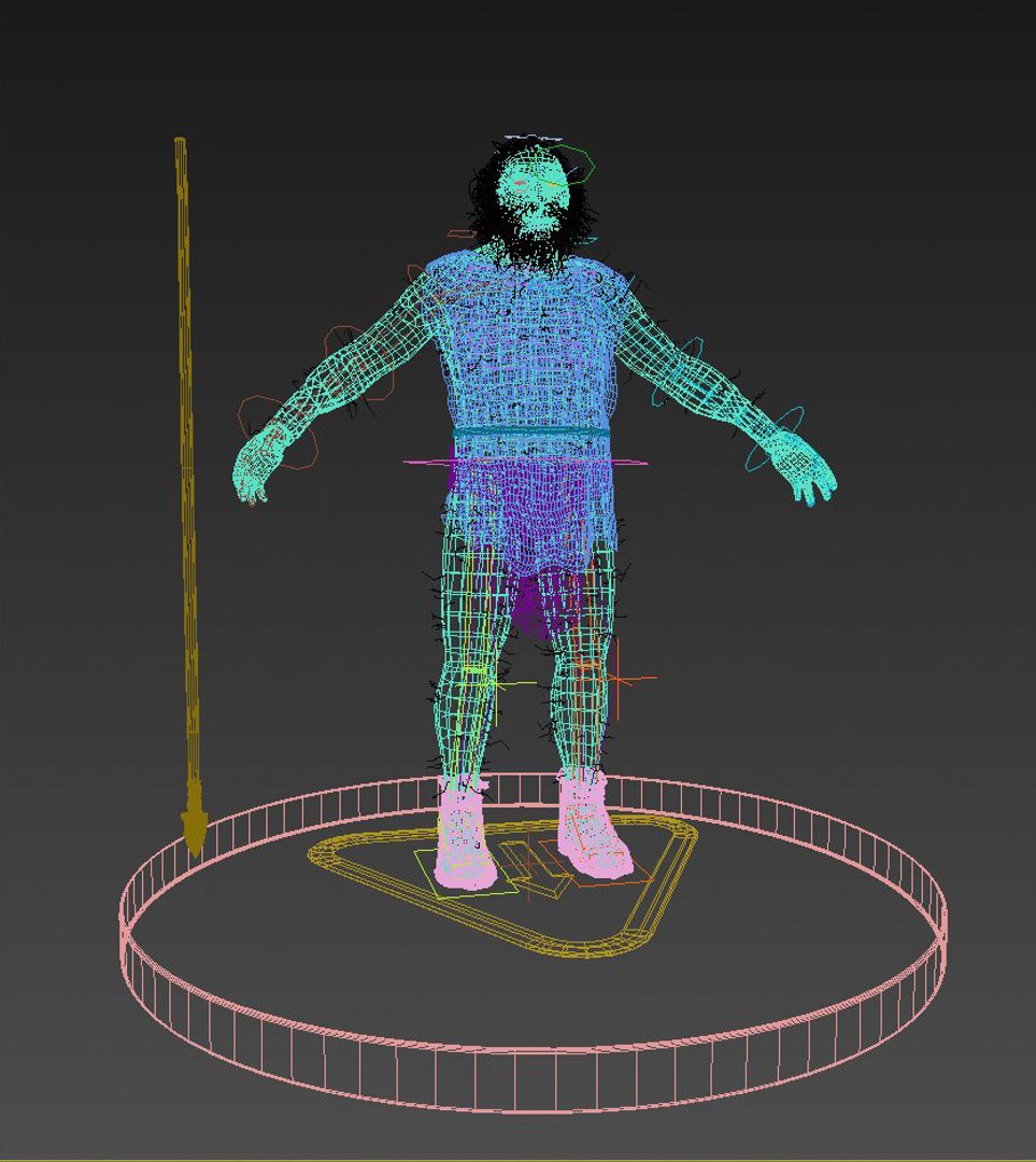 3d Model Neanderthal Man