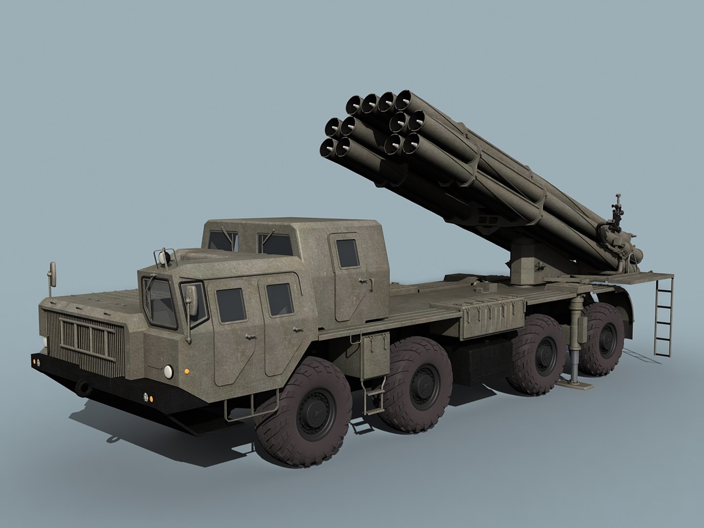 9a52-2 Bm-30 Smerch 3ds