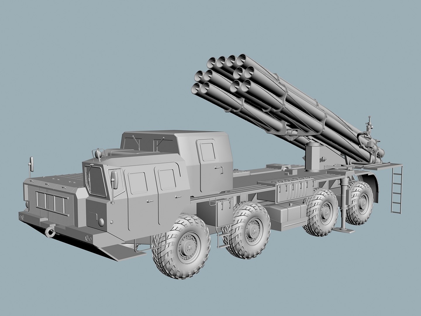 9a52-2 Bm-30 Smerch 3ds