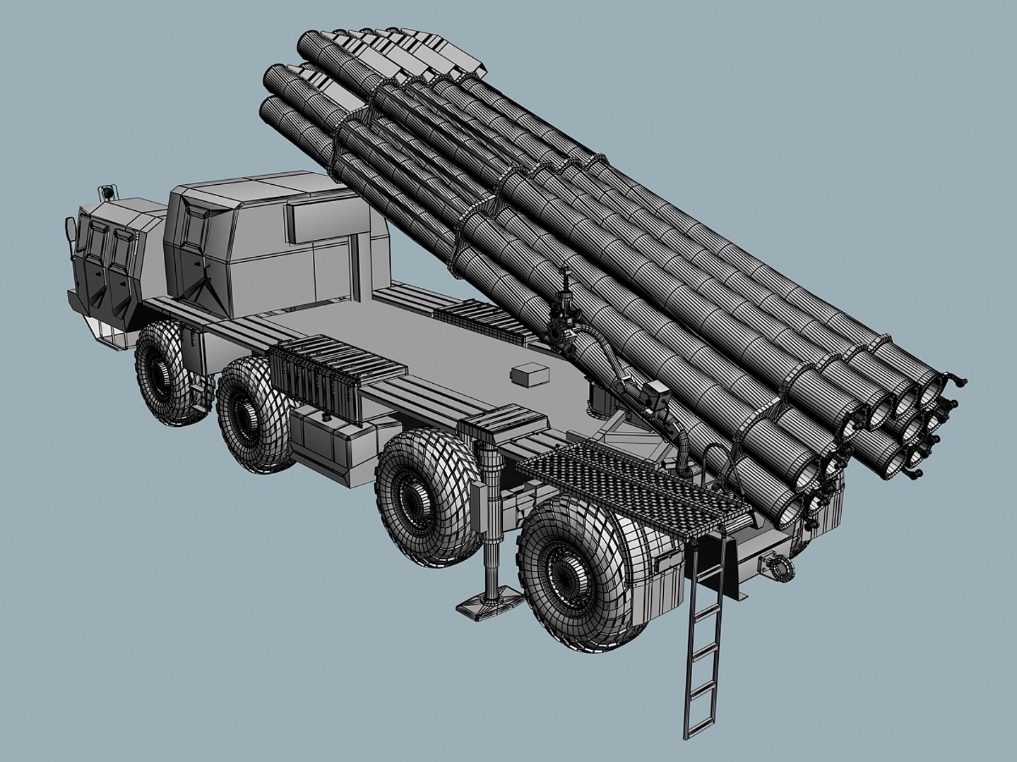 9a52-2 Bm-30 Smerch 3ds