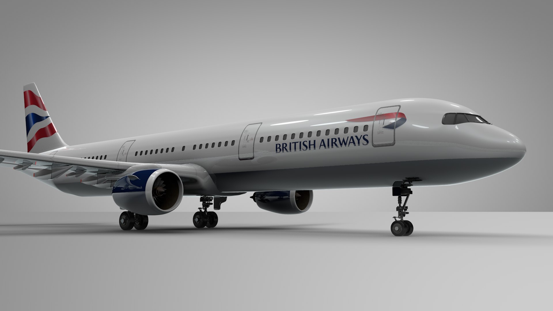 3D airbus 321 neo air - TurboSquid 1443117