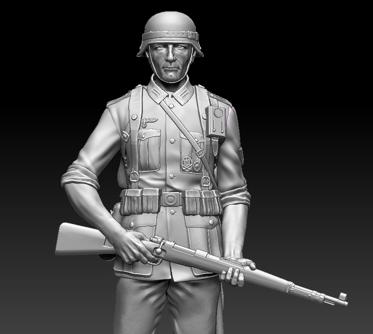 German Soldier 3D - TurboSquid 1546327