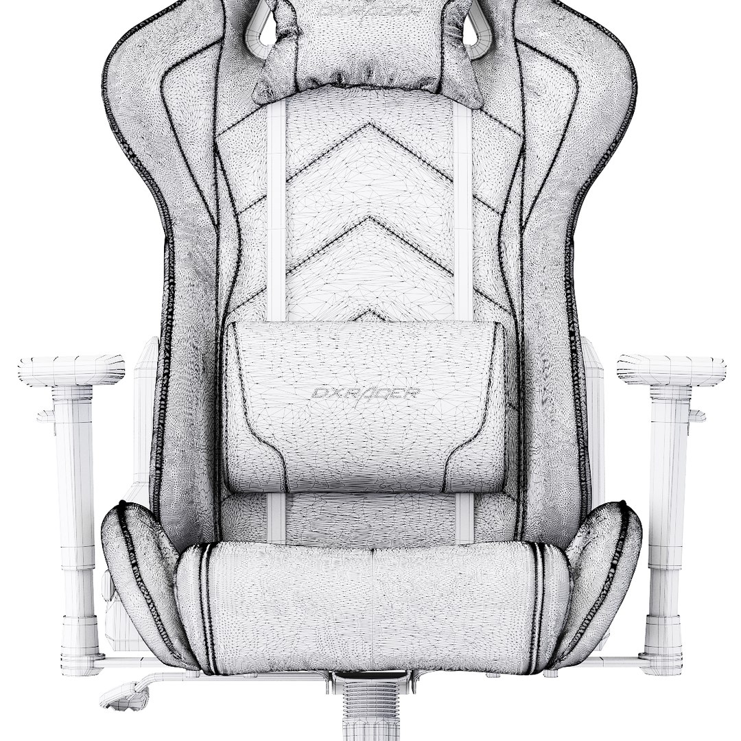 3D Render Gaming Chair Dxracer Model - TurboSquid 1440182