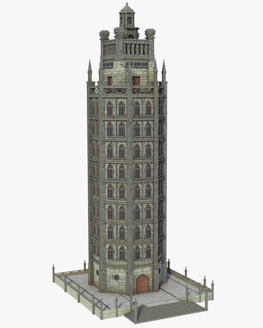 Building Skyscraper Structure Model - TurboSquid 1487312
