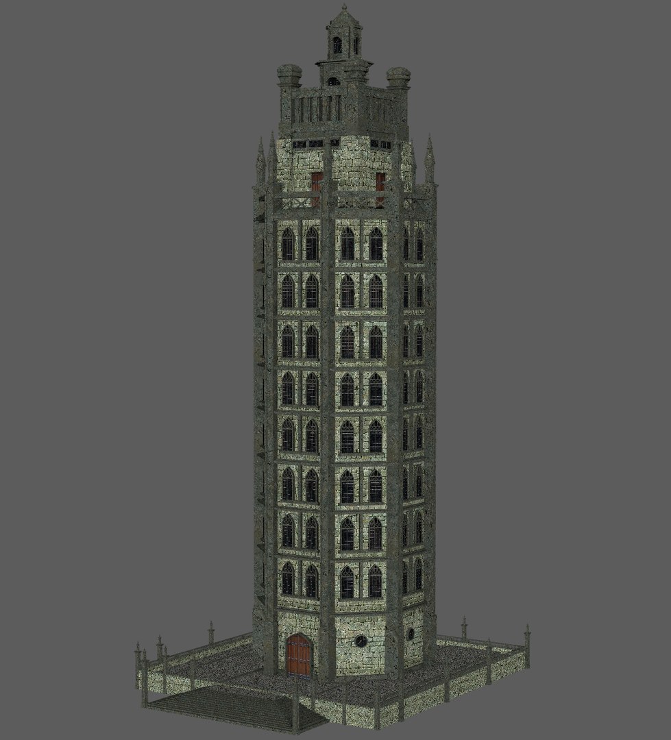 Building Skyscraper Structure Model - TurboSquid 1487312