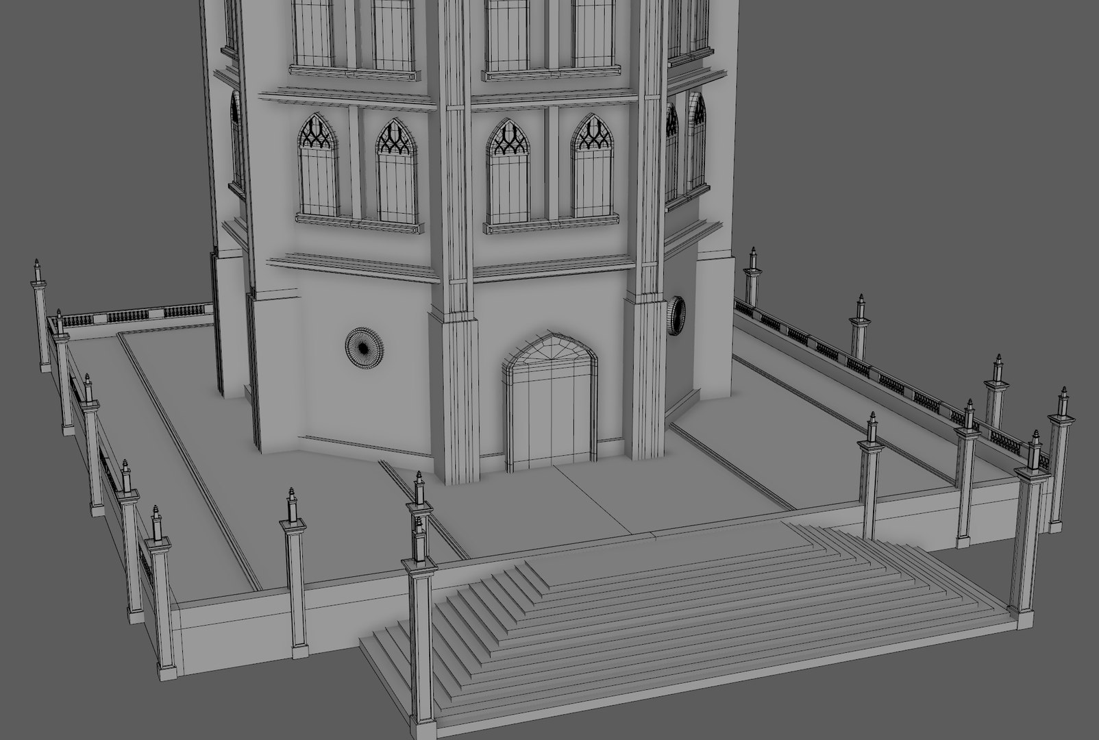 Building Skyscraper Structure Model - TurboSquid 1487312