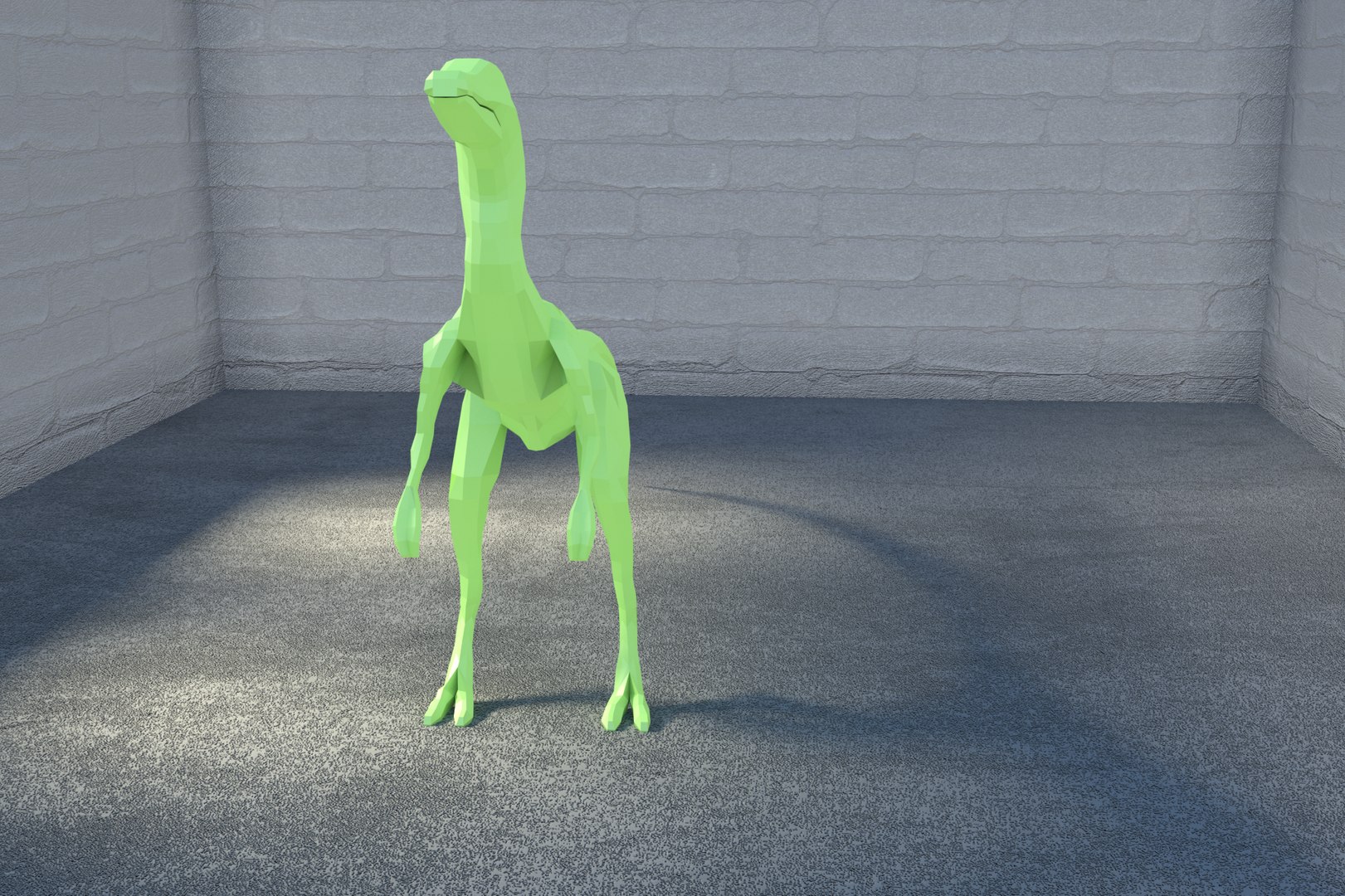 Low-poly Compsognathus Compy Animations Model - TurboSquid 1331377
