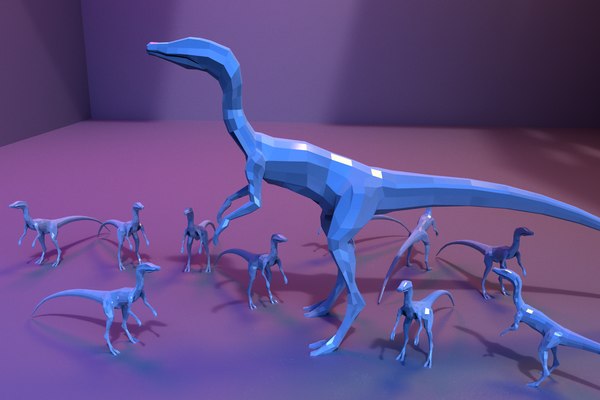 Compsognathus STL Models for Download | TurboSquid