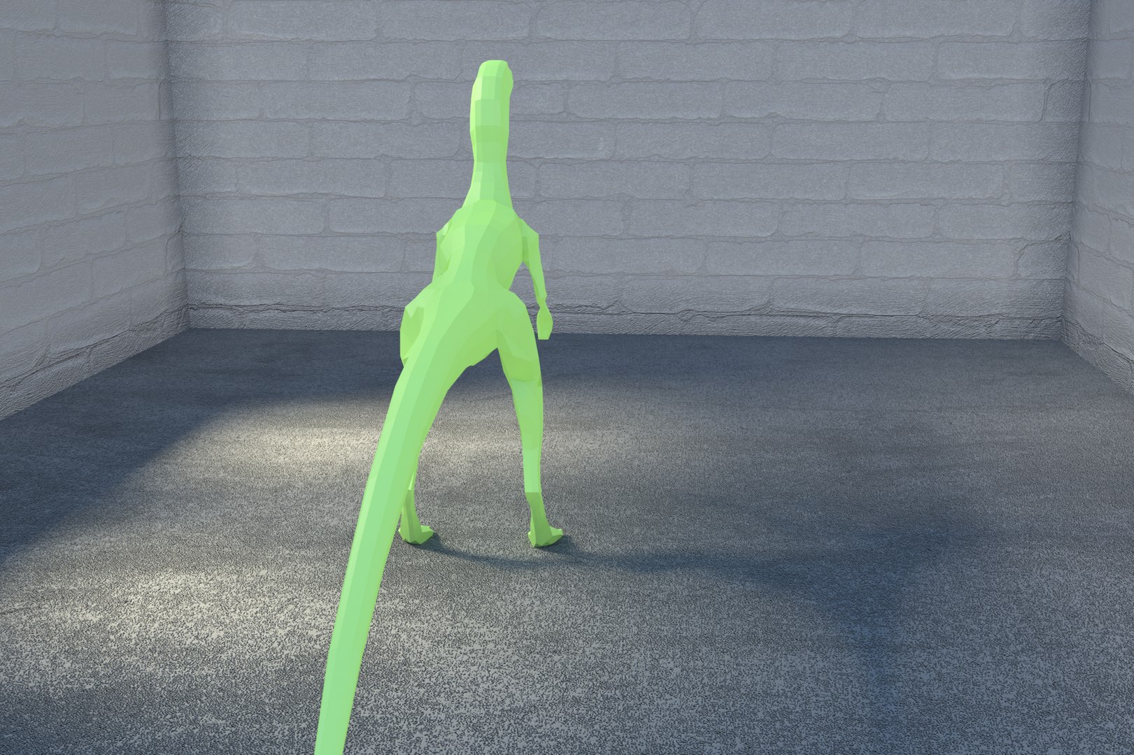 Low-poly Compsognathus Compy Animations Model - TurboSquid 1331377