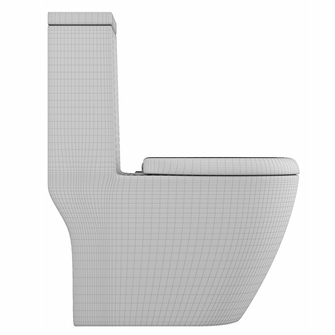 3D Piece Ewc Toilet Model - TurboSquid 1691005