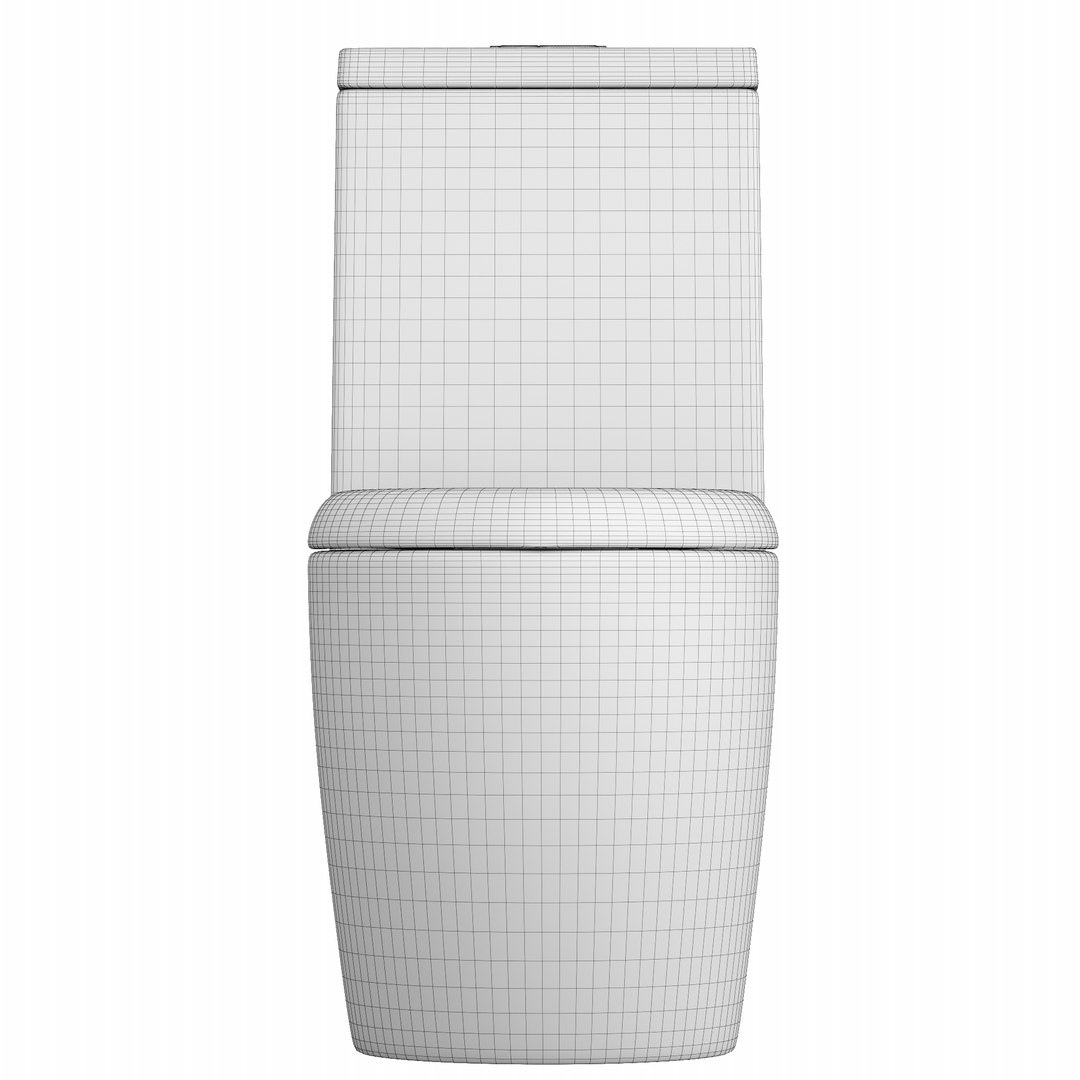 3D Piece Ewc Toilet Model - TurboSquid 1691005