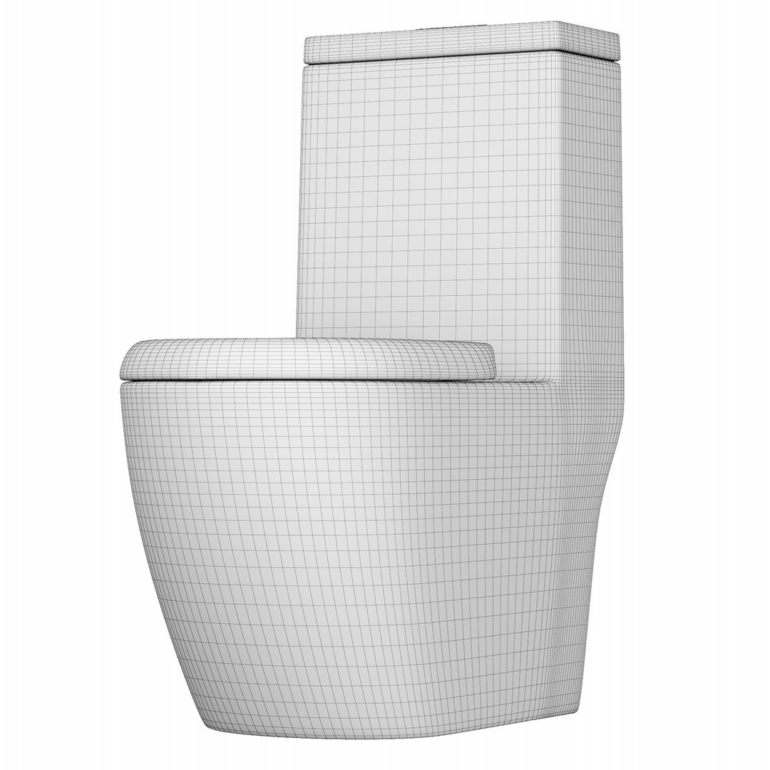 3D Piece Ewc Toilet Model - TurboSquid 1691005